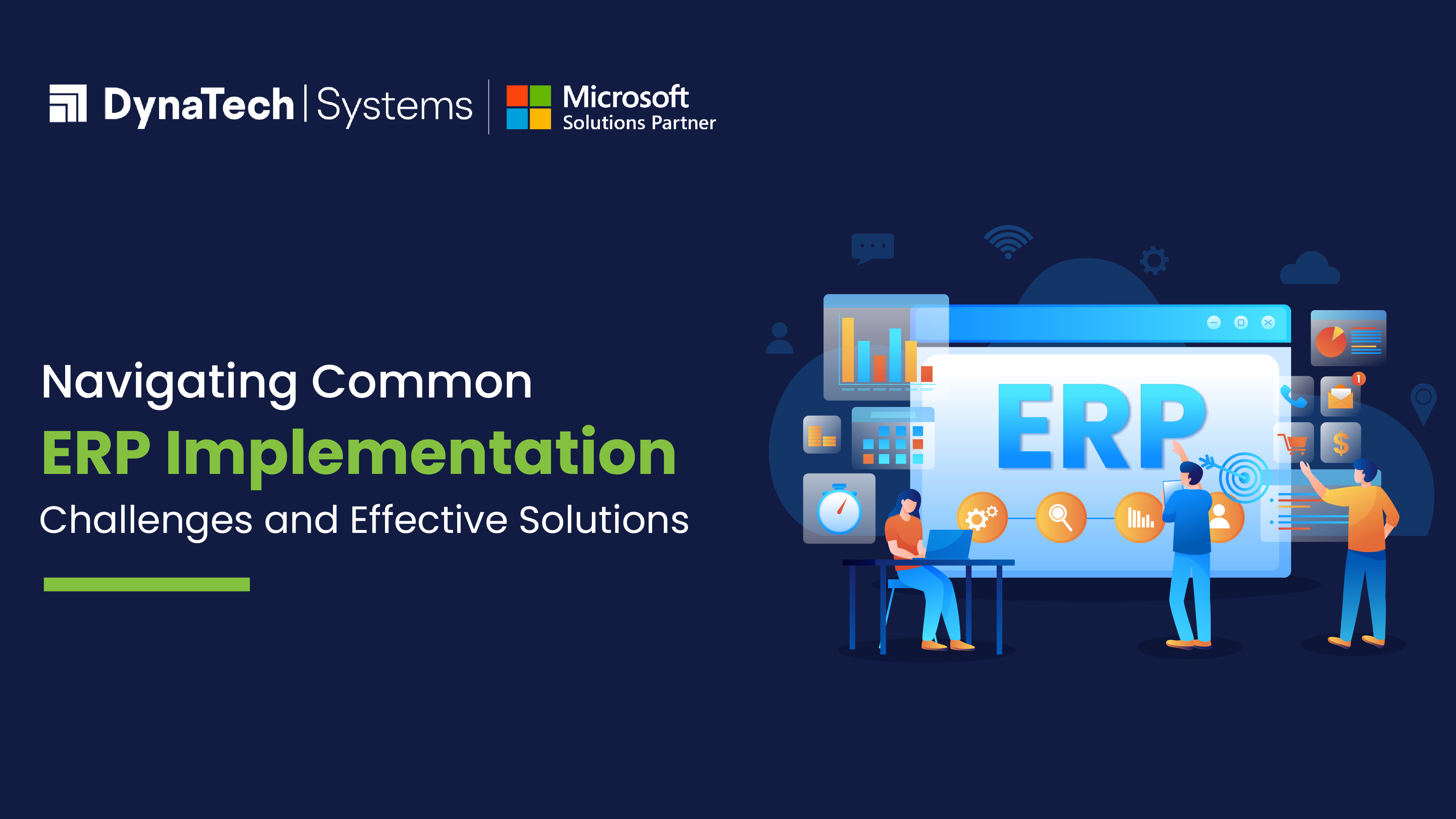 ERP Implementation Challenges and Effective Solutions - Dynatech Systems ERP Implementation Challenges and Effective Solutions - Dynatech Systems